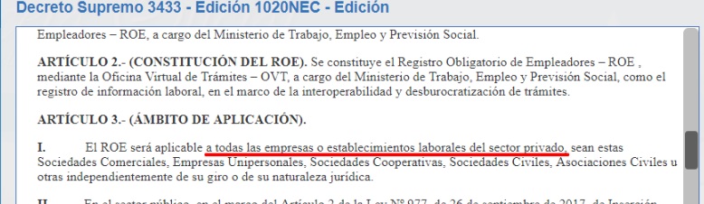 Resolución 105/18. El ROE y los nuevos procedimientos - Bolivia ...