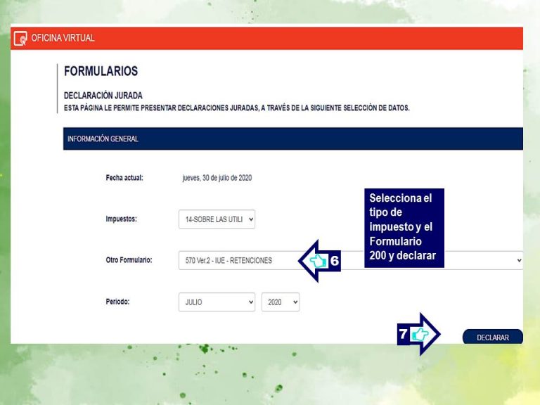 Formulario 570 Retenciones IUE llenado - Bolivia Impuestos Blog