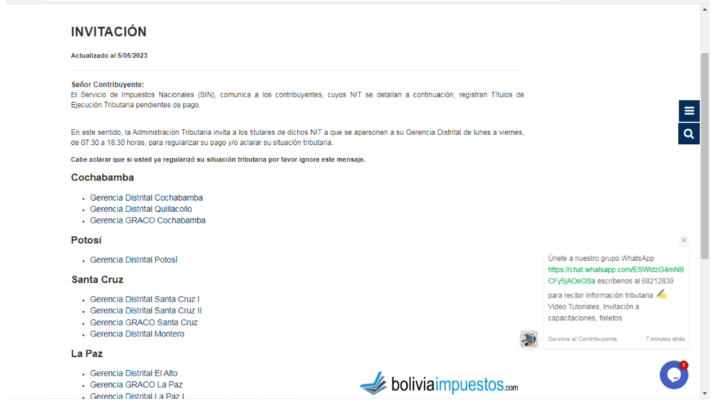 ¿Cómo saber mi deuda tributaria en Bolivia?