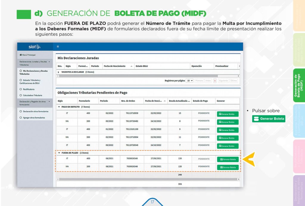 LLENADO DE BOLETA 1000 : Pasos sencillos para tus pagos
