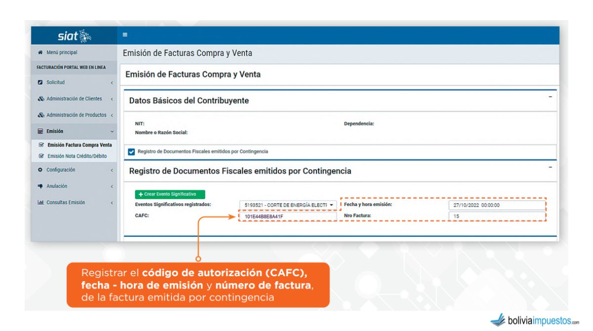 Facturas de contingencia: Una solución ante situaciones inesperadas