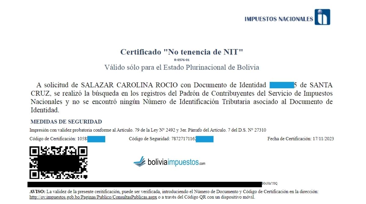 Certificado de No Tenencia del NIT: Guía para obtenerlo