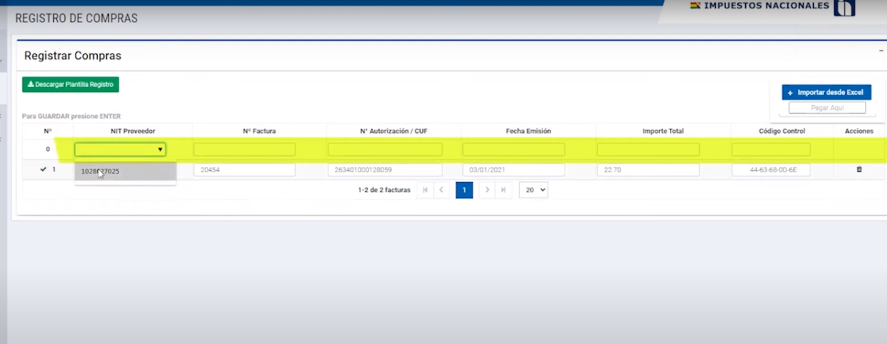 Cómo llenar el formulario 111 manualmente (Re-IVA)