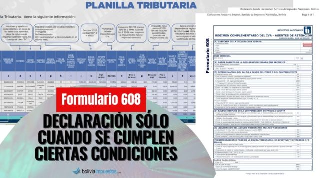 formulario 608 Archivos - Bolivia Impuestos Blog